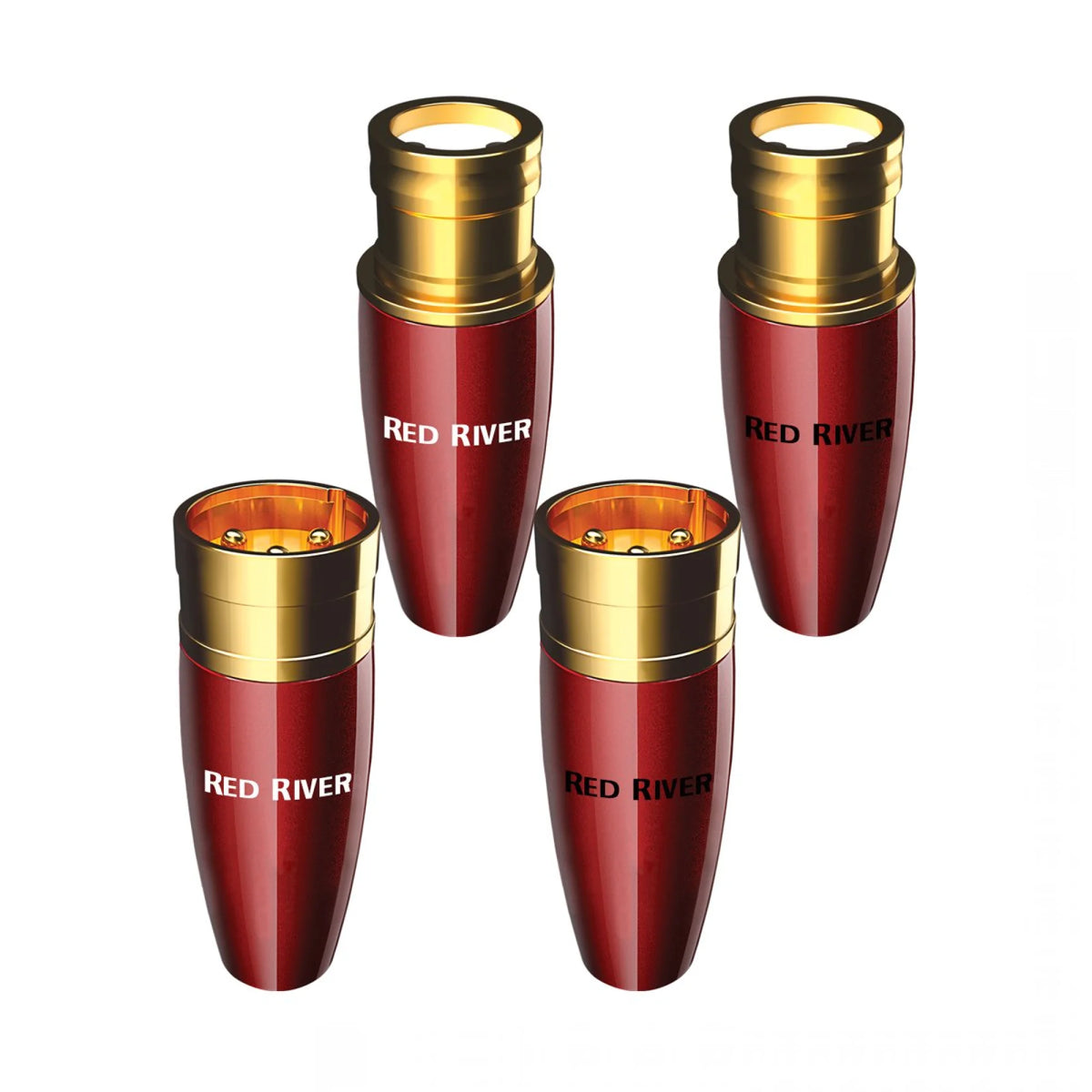 AudioQuest Red River XLR Field Termination Connector — The Audio Co.