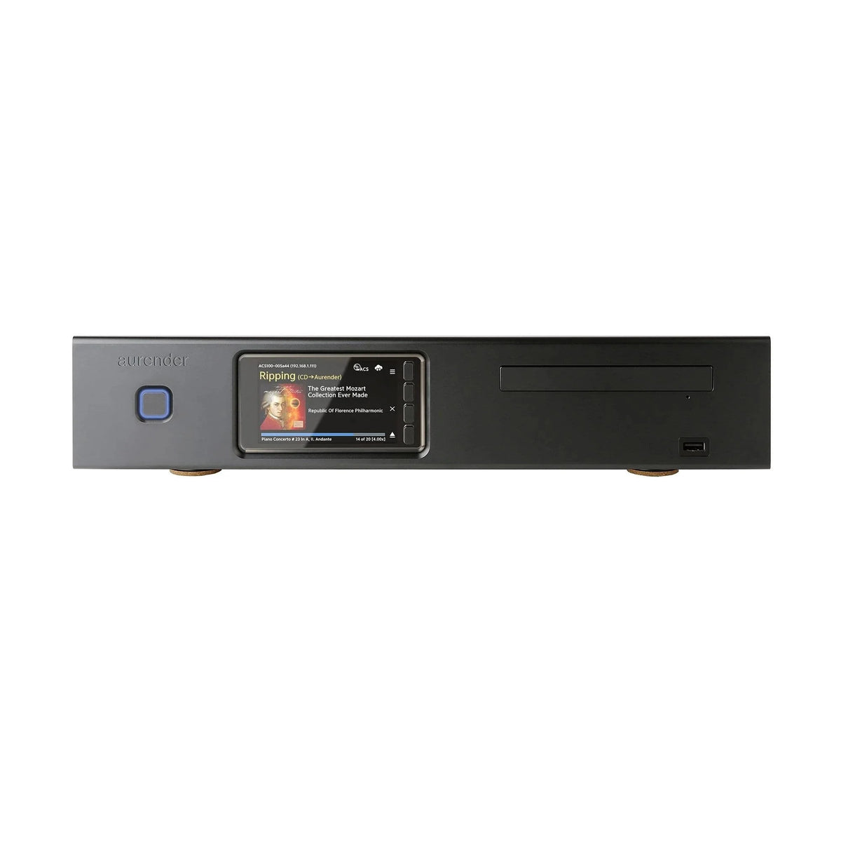 Aurender ACS10 Music Server Streamer with CD Ripper — The Audio Co.