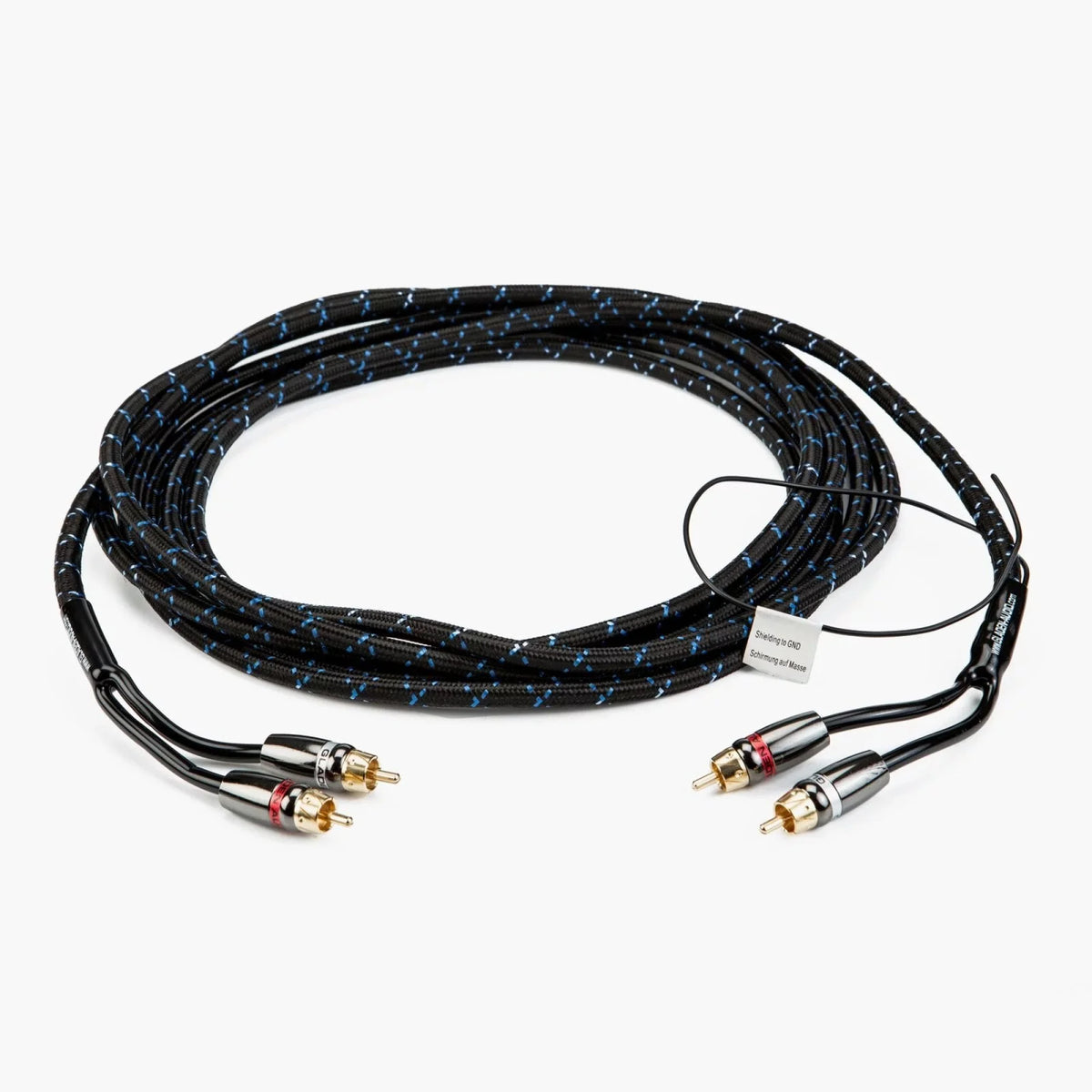 Gladen ZERO RCA - 2 Channel RCA Interconnect Cable — The Audio Co.