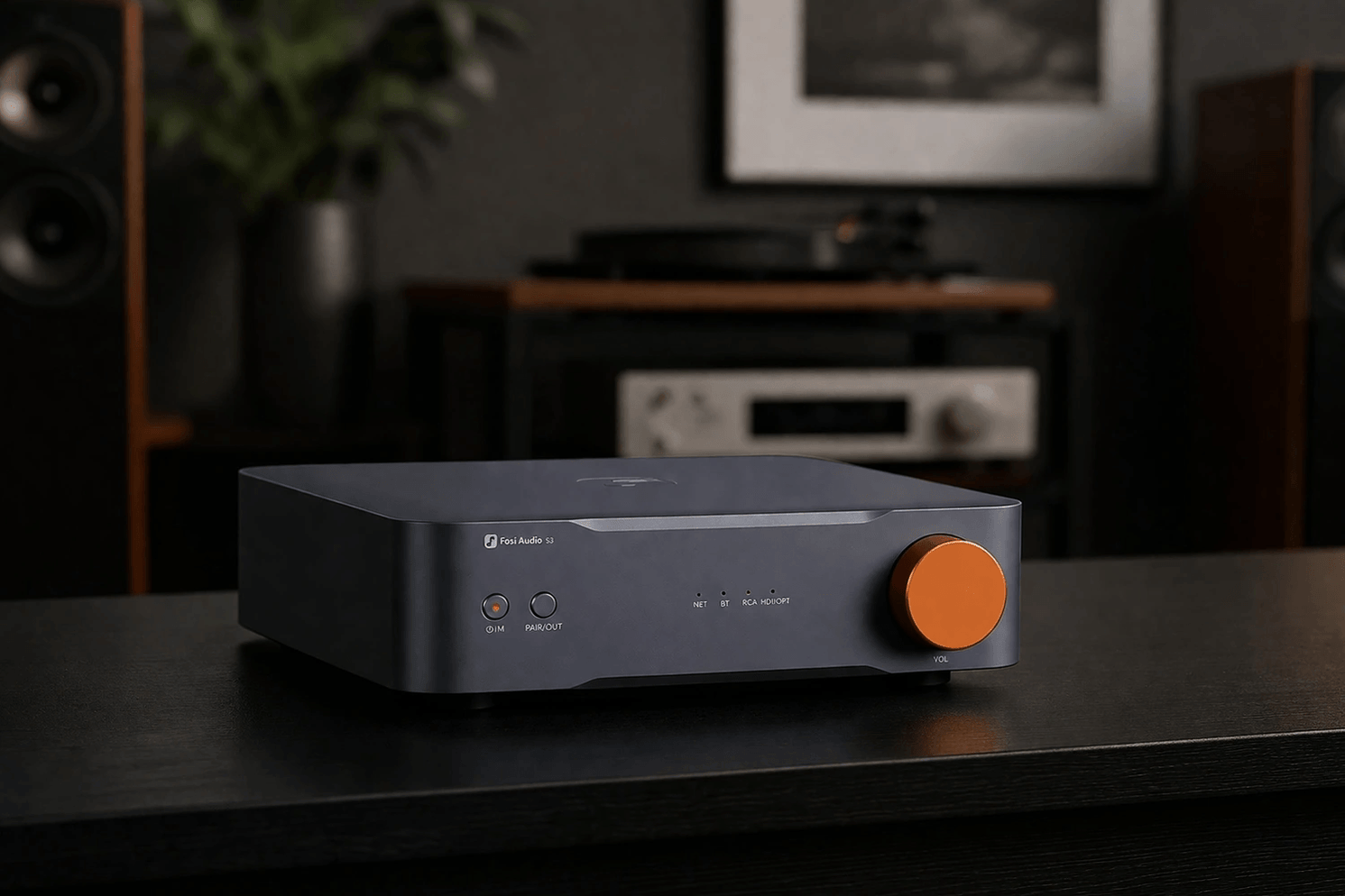 Fosi S3 Music Streamer / DAC / Preamplifier — The Audio Co.